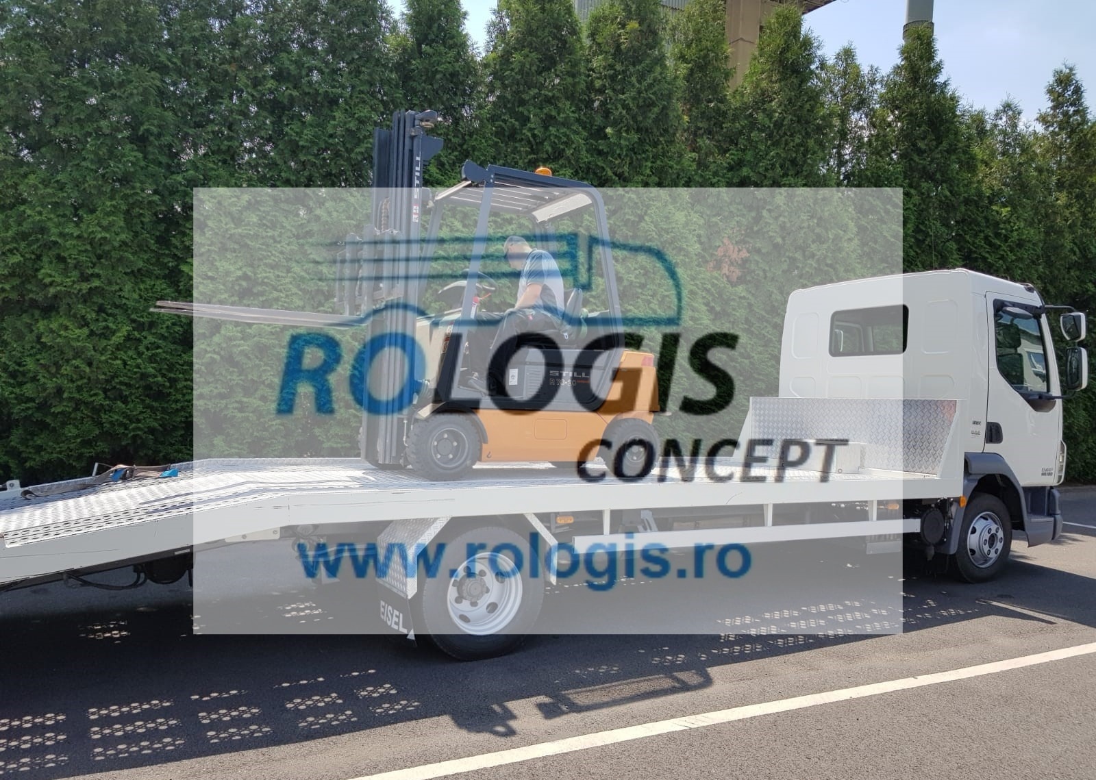 transport utilaje bucuresti – Rologis Concept SRL